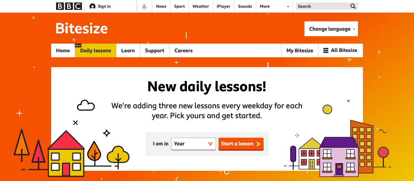 免費在家網上學習教材(三）BBC Bitesize 由3歲至16以上都適用 - 。英國。大英小事