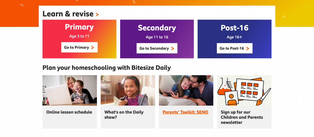 免費在家網上學習教材(三）BBC Bitesize 由3歲至16以上都適用 - 。英國。大英小事